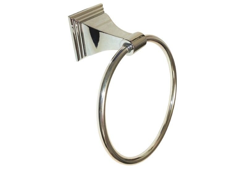 House Guard hardware Polished Chrome Bathroom Accessory Towel Ring